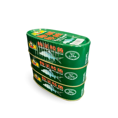 Golden Maid Fried Dace with Mei Cai (184g x 3 Cans)
