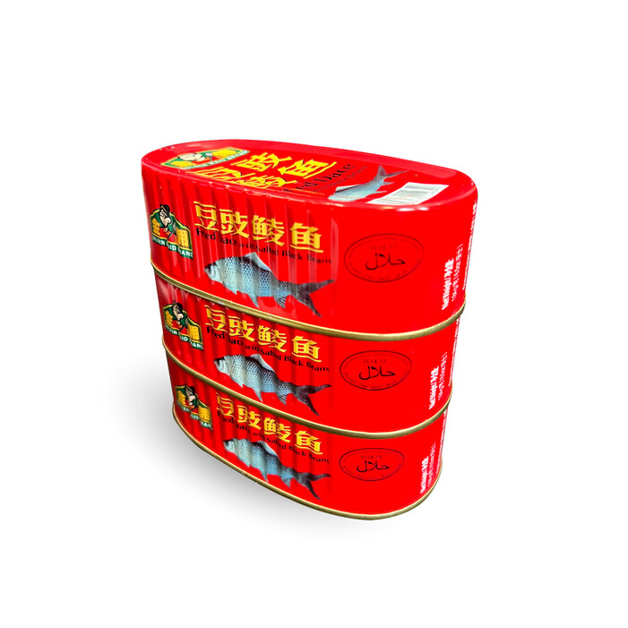 Golden Maid Fried Dace with Salted Black Beans (184g x 3 Cans)