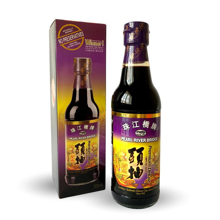 Sauces : Pearl River Bridge Premium Deluxe Light Soy Sauce (500ml)