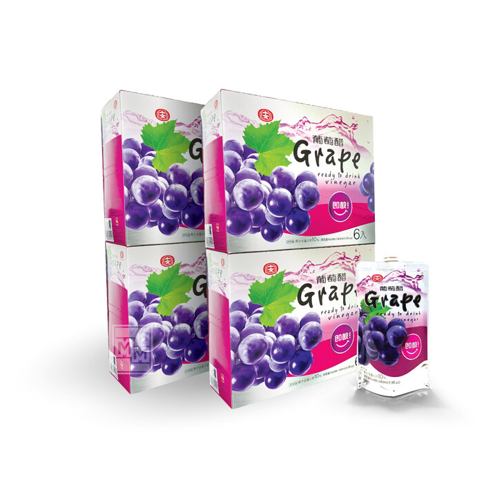 Shih-Chuan Grape Vinegar Drink (140ml x 24 Bags)