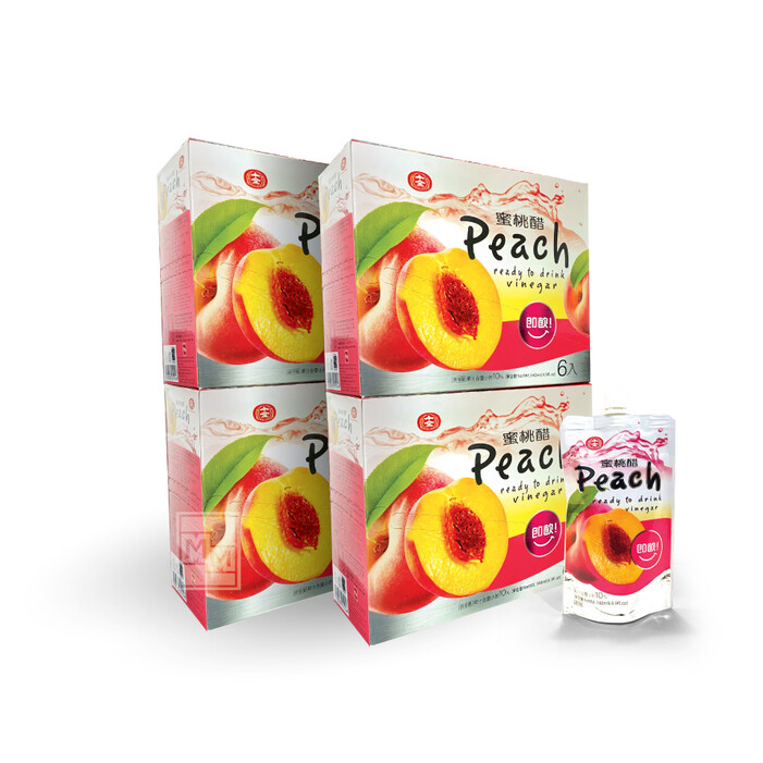 Shih-Chuan Peach Vinegar Drink (140ml x 24 Bags)
